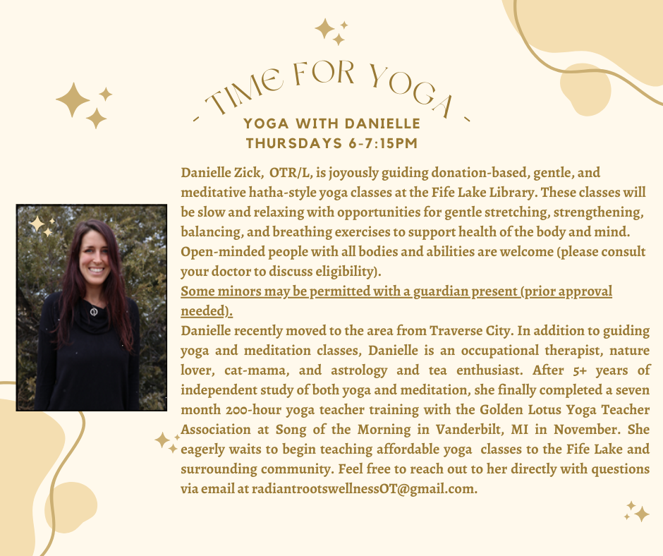 Yoga with Danielle | Traverse Area District Library